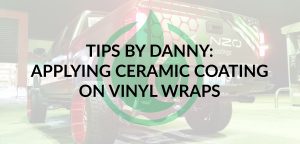 Danny Deets: Tips to Apply Ceramic Coating Over Vinyl Wraps - IGL ...