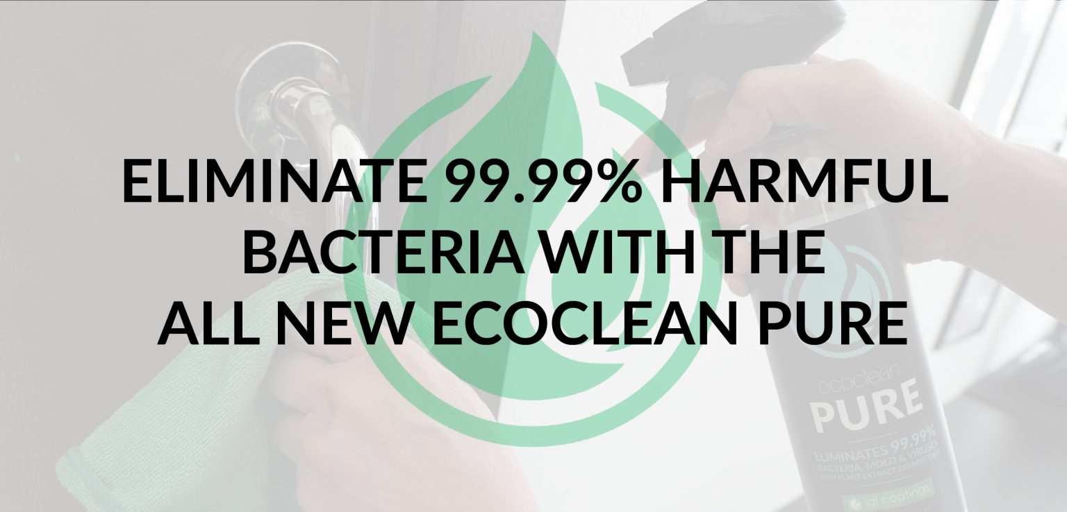 Plant-Based Surface Sanitizer ecoclean pure Eliminates 99.99% Viruses ...