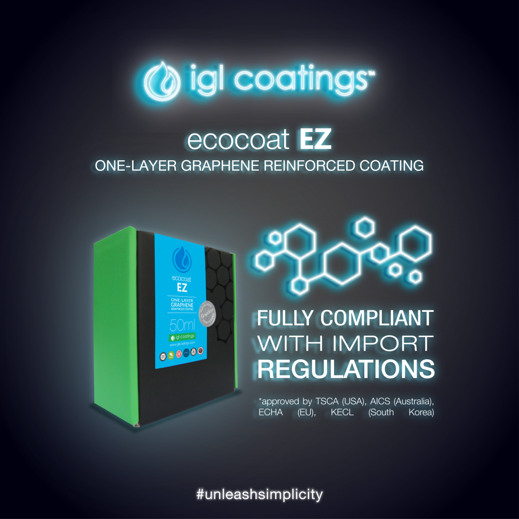 Stay 'EZ' with Graphene Reinforced 1-Layer Ceramic Coating - IGL ...
