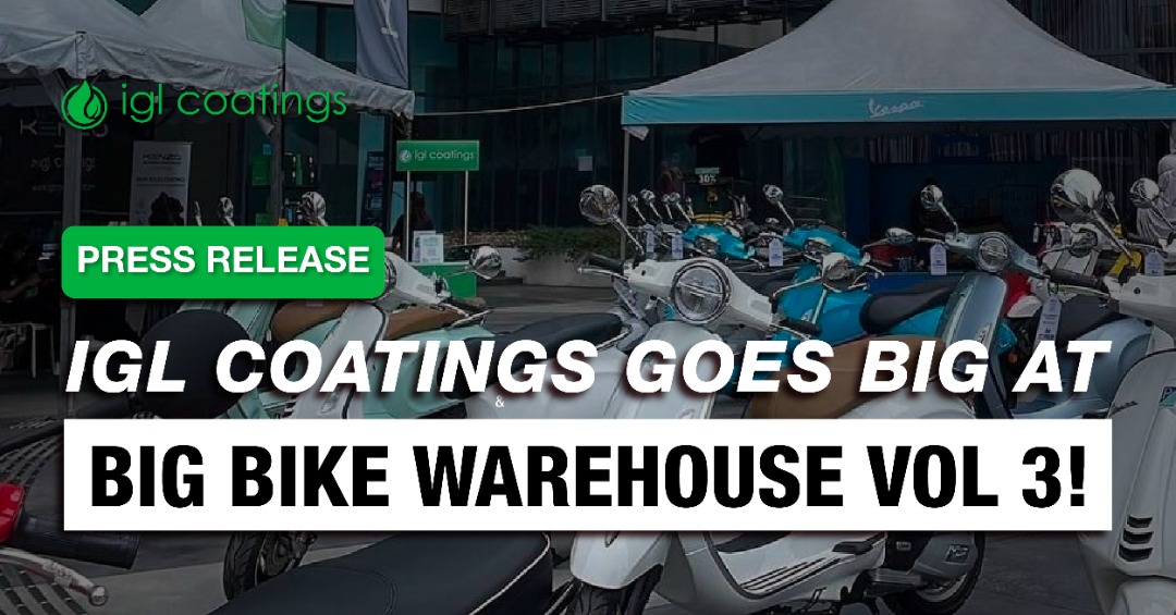 Press Release: IGL Coatings Goes Big At Big Bike Warehouse Vol 3! - IGL Coatings Blog
