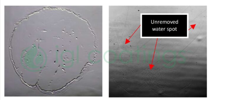 Putting Ceramic Coatings to the Test: Water Spot Resistance! - IGL ...