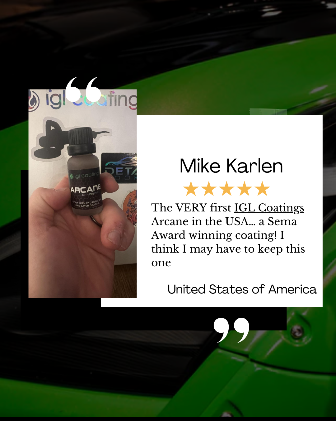 SEMA Show 2024: IGL's New Product 'Arcane' Awarded Industry Recognition ...